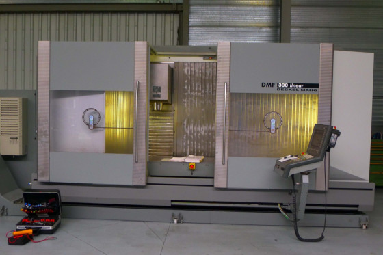 DMF 300 Linear 3-axis CNC machine (VMC) used | Mach4Metal