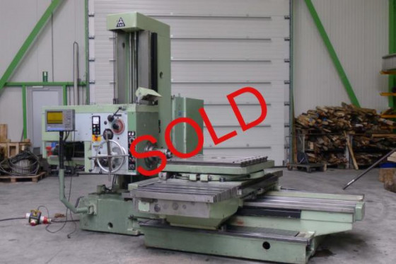 TOS - Tos w 75 Table borer bohrwerk mandrilhadora Table type boring ...