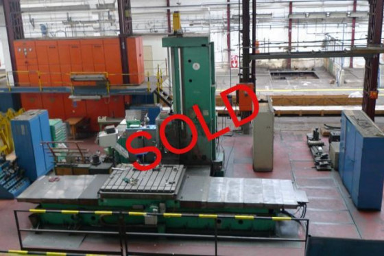 Horizontal borer cnc tos varnsdorf whn 13.8 CNC boring machine used ...