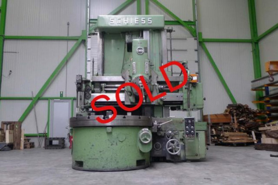 Schiess Karusseldrehmaschine Lathe used | Mach4Metal