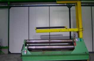 PS 310 3 roll plate bender used | Mach4Metal