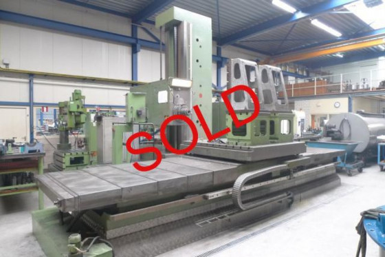 Tos WHN 13.8 C bohrwerk borer kotterbank CNC boring machine used ...