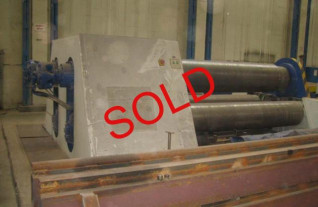 ROUNDO - 4 walzen rundbiege plate rolls 4 roll plate bender used ...