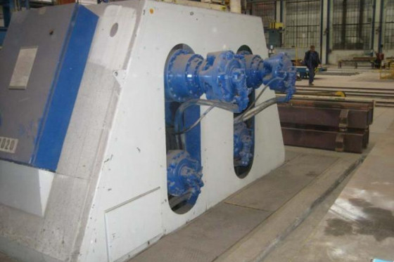 ROUNDO - 4 walzen rundbiege plate rolls 4 roll plate bender used ...