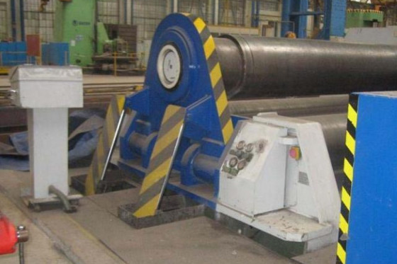 ROUNDO - 4 walzen rundbiege plate rolls 4 roll plate bender used ...