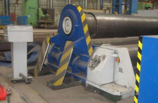 ROUNDO - 4 walzen rundbiege plate rolls 4 roll plate bender used ...