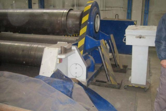 ROUNDO - 4 walzen rundbiege plate rolls 4 roll plate bender used ...