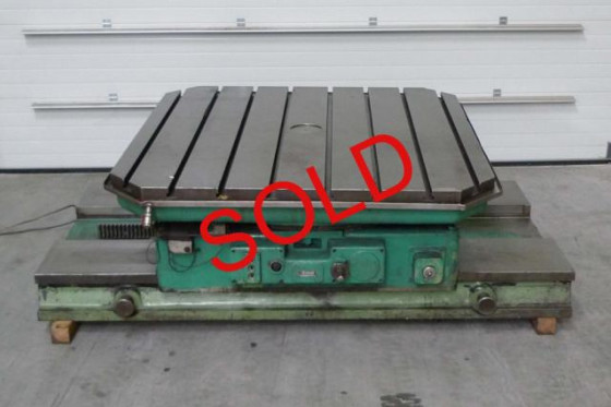 SKODA - Rotary table / drehtisch Drehitsch bohrwerk gebraucht | Mach4Metal