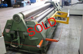 FACCIN - 4 roll plate bender - hydraulic blechrundbiege 4 roll plate bender used | Mach4Metal