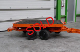 Heavy load lorry schwerlast wagen Heavy Duty industrial trailer used ...