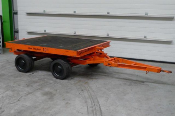 Heavy load lorry schwerlast wagen Heavy Duty industrial trailer used ...
