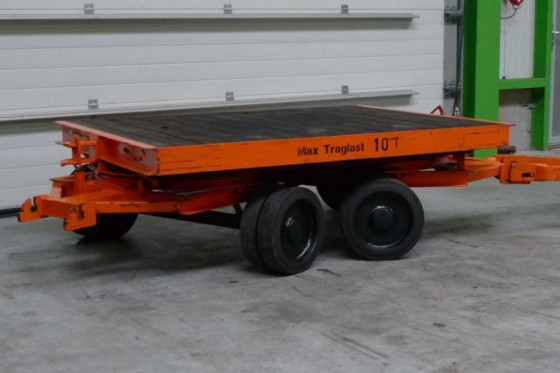 Heavy load lorry schwerlast wagen Heavy Duty industrial trailer used ...