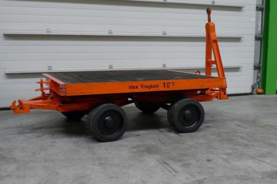 Heavy load lorry schwerlast wagen Heavy Duty industrial trailer used ...