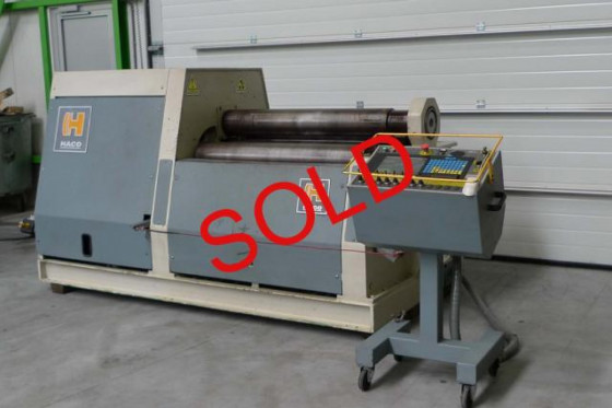 HACO - CNC 4 roll plate bender / blechrundbiege 4 roll plate bender used | Mach4Metal