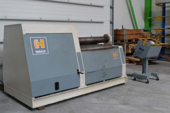 HACO - CNC 4 roll plate bender / blechrundbiege 4 roll plate bender used | Mach4Metal