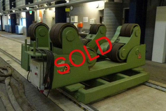 Drive 40 ton Welding positioner used | Mach4Metal
