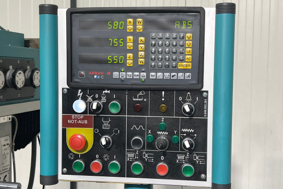 EUROMILL - FUS 32 CNC milling machine used | Mach4Metal