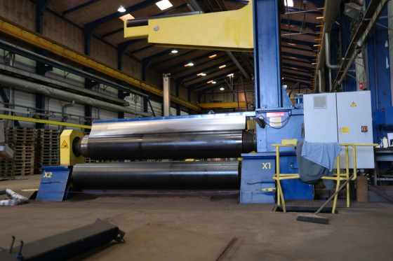 HAEUSLER - VRM HY 4 roll plate bender used | Mach4Metal