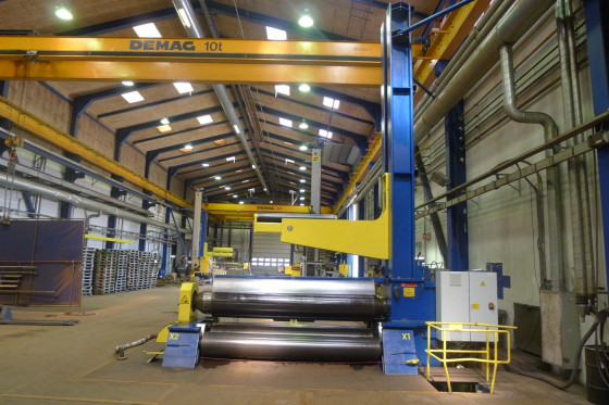 HAEUSLER - VRM HY 4 roll plate bender used | Mach4Metal