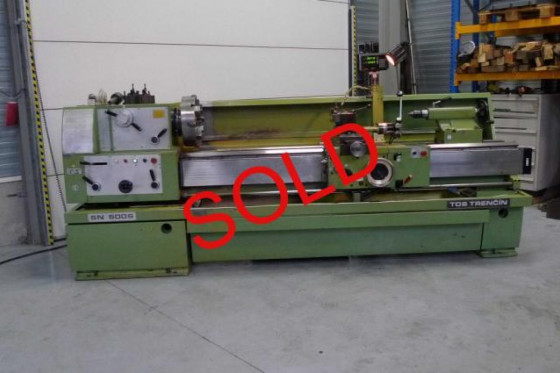 Tos sn 500 s Centre lathe used | Mach4Metal
