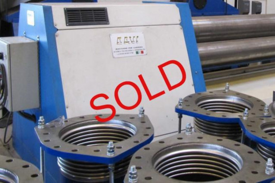 Davi plate bending rolls machine 3 roll plate bender used | Mach4Metal