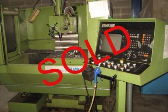 Mikron WF 31 D HeidenHain TNC 355 3-axis CNC machine (VMC) used ...