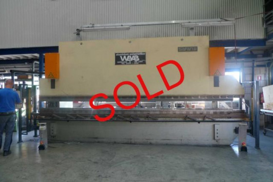 Safan cnck 6200 x 225 ton kantbank pressbrake ts1 Pressbrake used ...