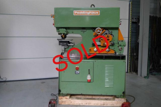 PEDDINGHAUS - ironworker Ironworker used | Mach4Metal