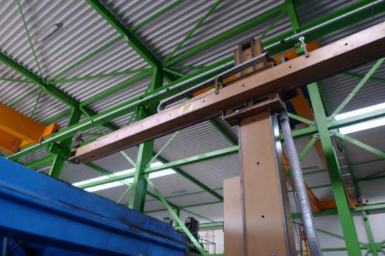 ESAB - Welding tower / Boom Column welding machine used | Mach4Metal