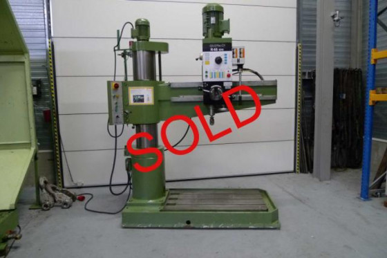 Radialdrill Radial arm drill used | Mach4Metal