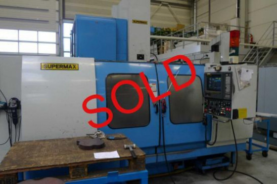 Supermax cnc machine center vmc 3-axis CNC machine (VMC) used | Mach4Metal