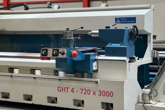 GEMINIS - GHT-4 x 3000 CNC lathe used | Mach4Metal