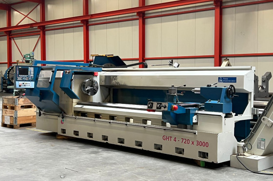 GEMINIS - GHT-4 x 3000 CNC lathe used | Mach4Metal
