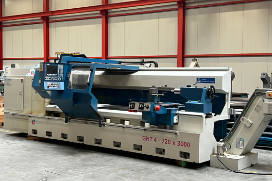 GEMINIS - GHT-4 x 3000 CNC lathe used | Mach4Metal
