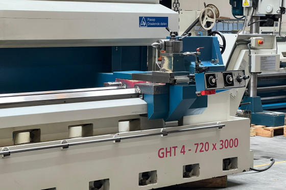 GEMINIS - GHT-4 x 3000 CNC lathe used | Mach4Metal