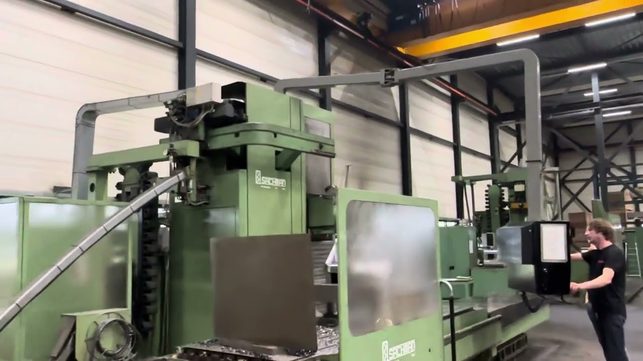 Sachman - BS 110 Bed type milling machine used | Mach4Metal