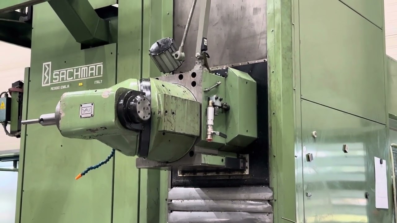 Sachman - BS 110 Bed type milling machine used | Mach4Metal