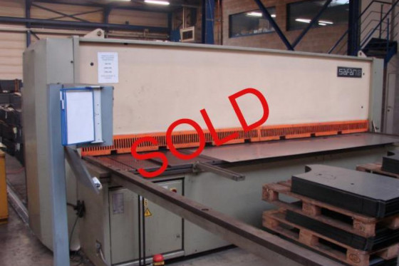 Safan shear hvr Guillotine used | Mach4Metal