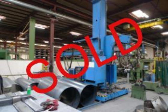 SAF welding boom column Mecasaf Column welding machine used | Mach4Metal
