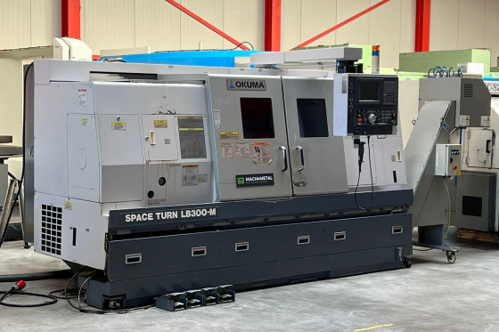 Okuma - LB 300 M CNC Lathe with c-axis used | Mach4Metal