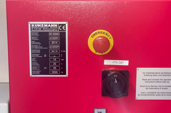 KUNZMANN - WF 600 MC CNC milling machine used | Mach4Metal