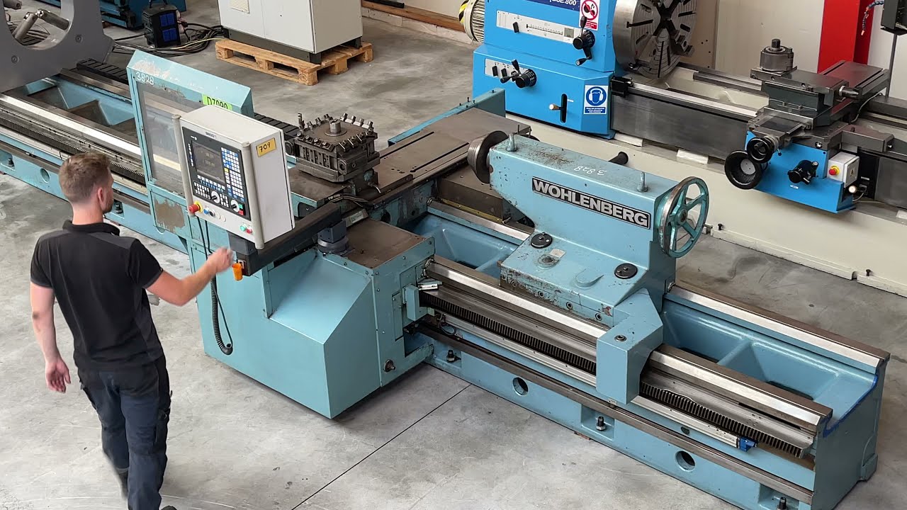 VDF Wohlenberg - U 900 CNC Teach-in lathe used | Mach4Metal