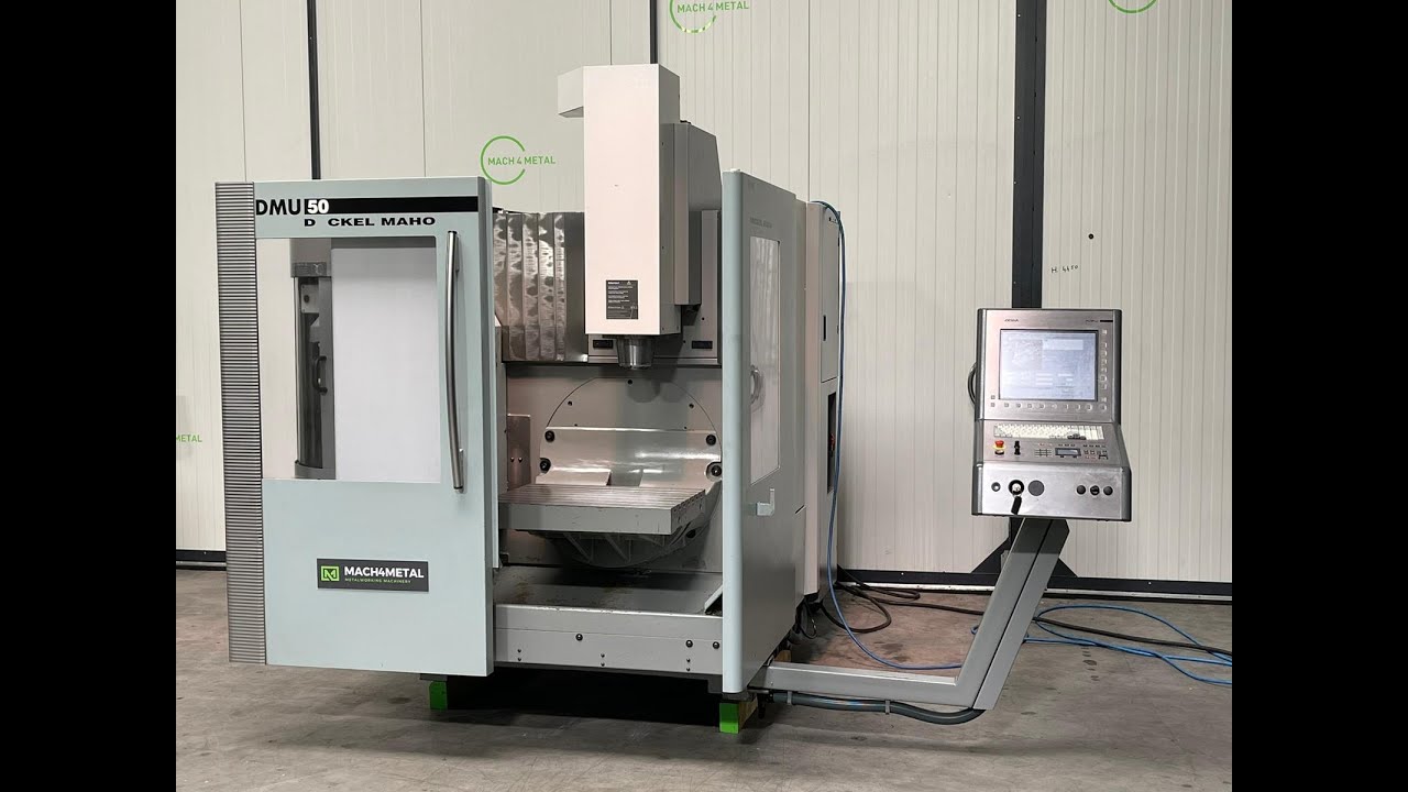 DMG MORI - DMU 50 3-axis CNC machine (VMC) used | Mach4Metal