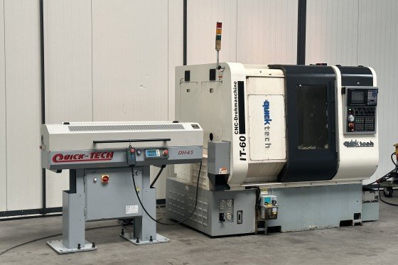 QuickTech - iT-60 CNC Lathe with y-axis used | Mach4Metal