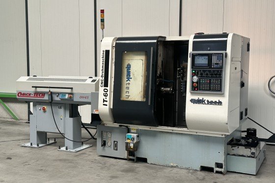 QuickTech - iT-60 CNC Lathe with y-axis used | Mach4Metal