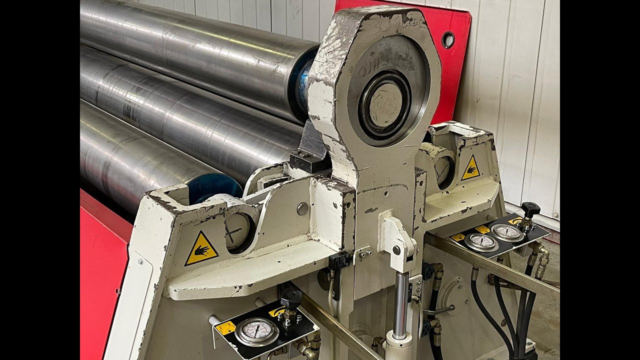 DAVI - MCB 2027 4 roll plate bender used | Mach4Metal