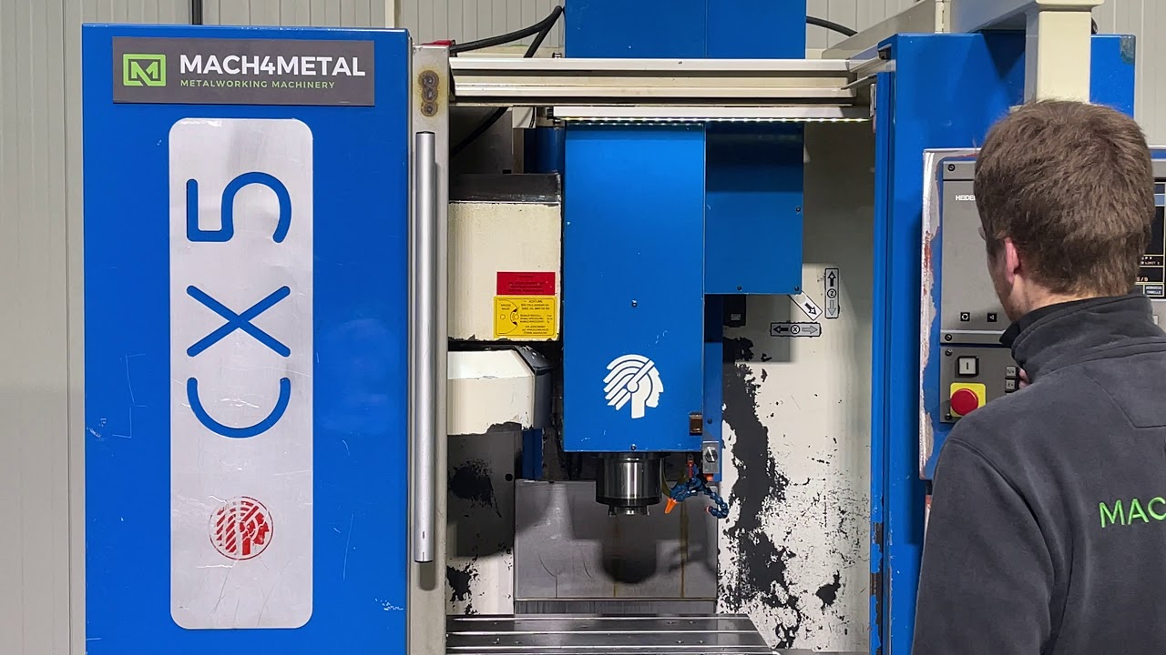 HURON - CX5 3-axis CNC machine (VMC) used | Mach4Metal