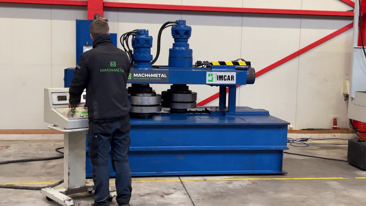 IMCAR - RAD PIR Profile bending machine used | Mach4Metal