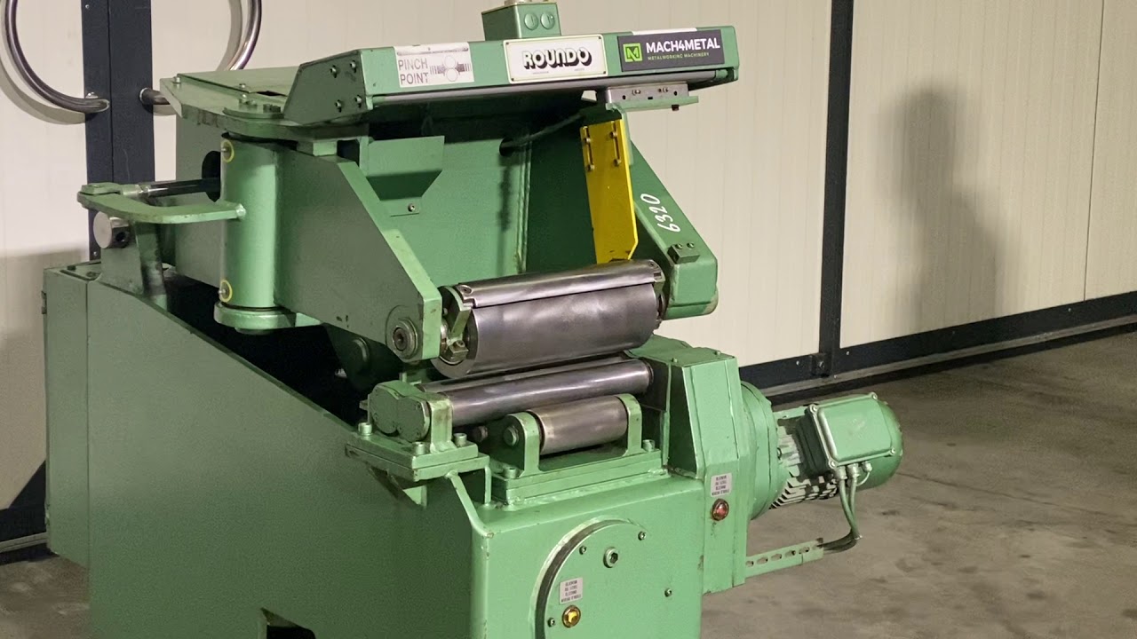 ROUNDO - PM-0 2 roll plate bender used | Mach4Metal