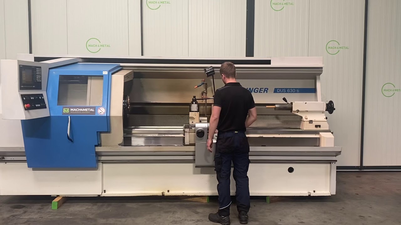 BOEHRINGER - DUS 630 Ti Teach-in lathe used | Mach4Metal